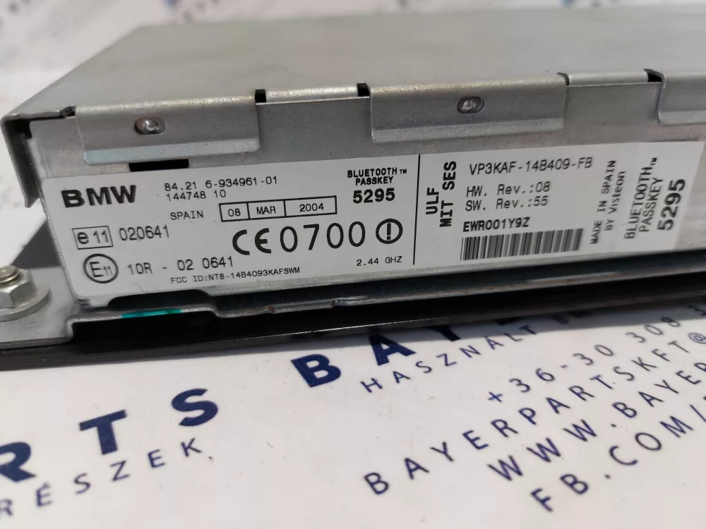 BMW E46 Bluetooth ULF modul module elektronika - bayerparts.